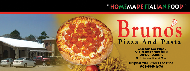 Bruno's Pizza and Pasta | Tyler ♥ Locals Love Us